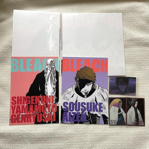 Bleach Art Card Collection Aizen & Yamamoto Wafers | eBay