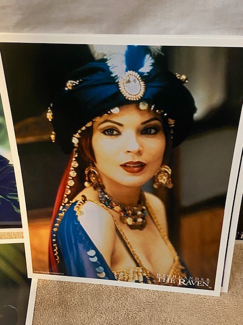 Highlander Elizabeth Gracen The Raven Photo Set of 5 Color 8x10 | eBay
