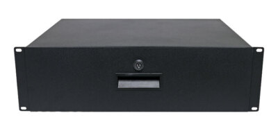 Zip Rack 3U 350mm Deep 19 Inch Lockable Rack Drawer | eBay Australia