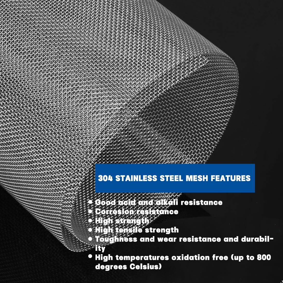Wire Mesh Sheets Stainless Steel Woven Meshes Screen Filter Panels Vent ...