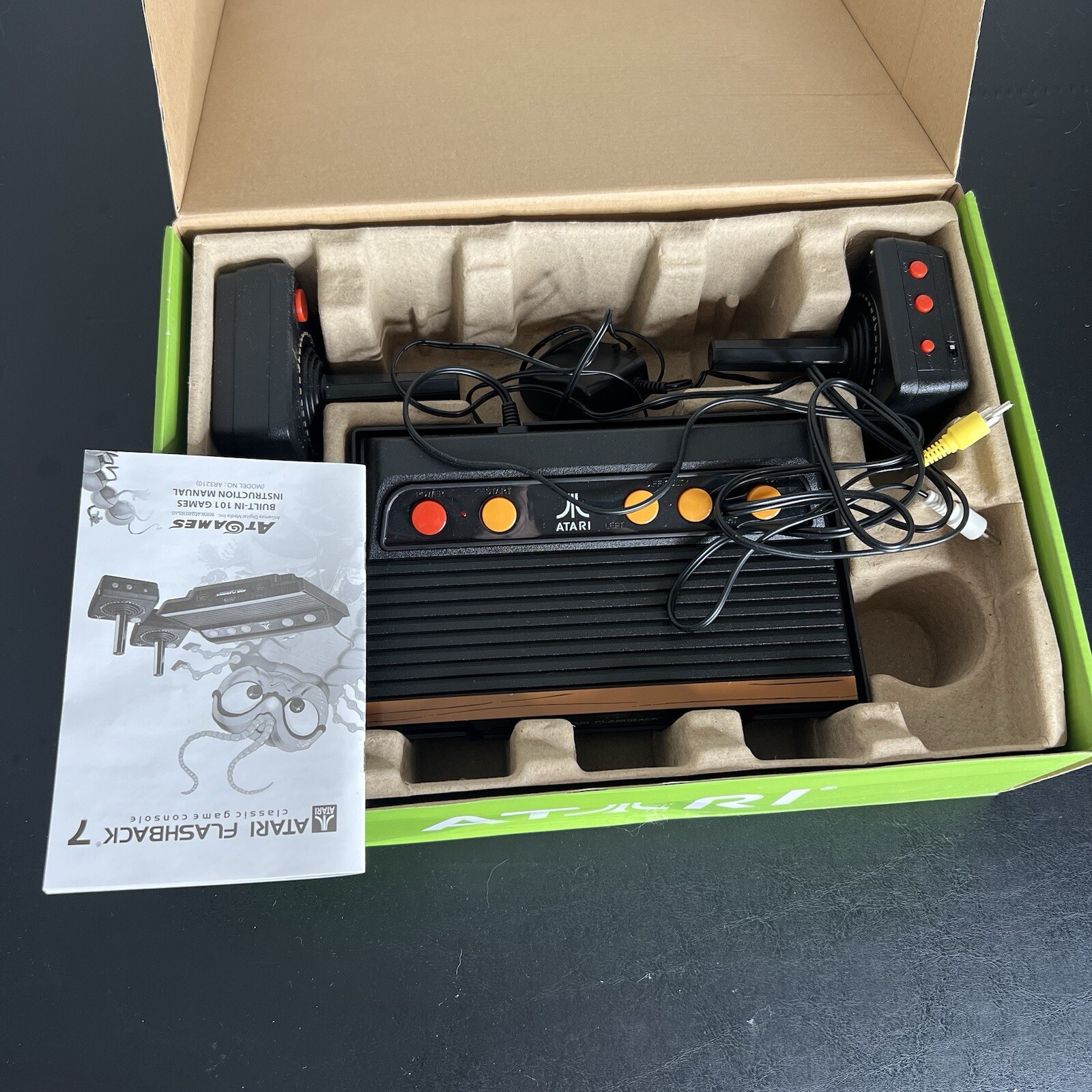 Atari Flashback 7 Classic Game Console - Black/Orange for sale online ...