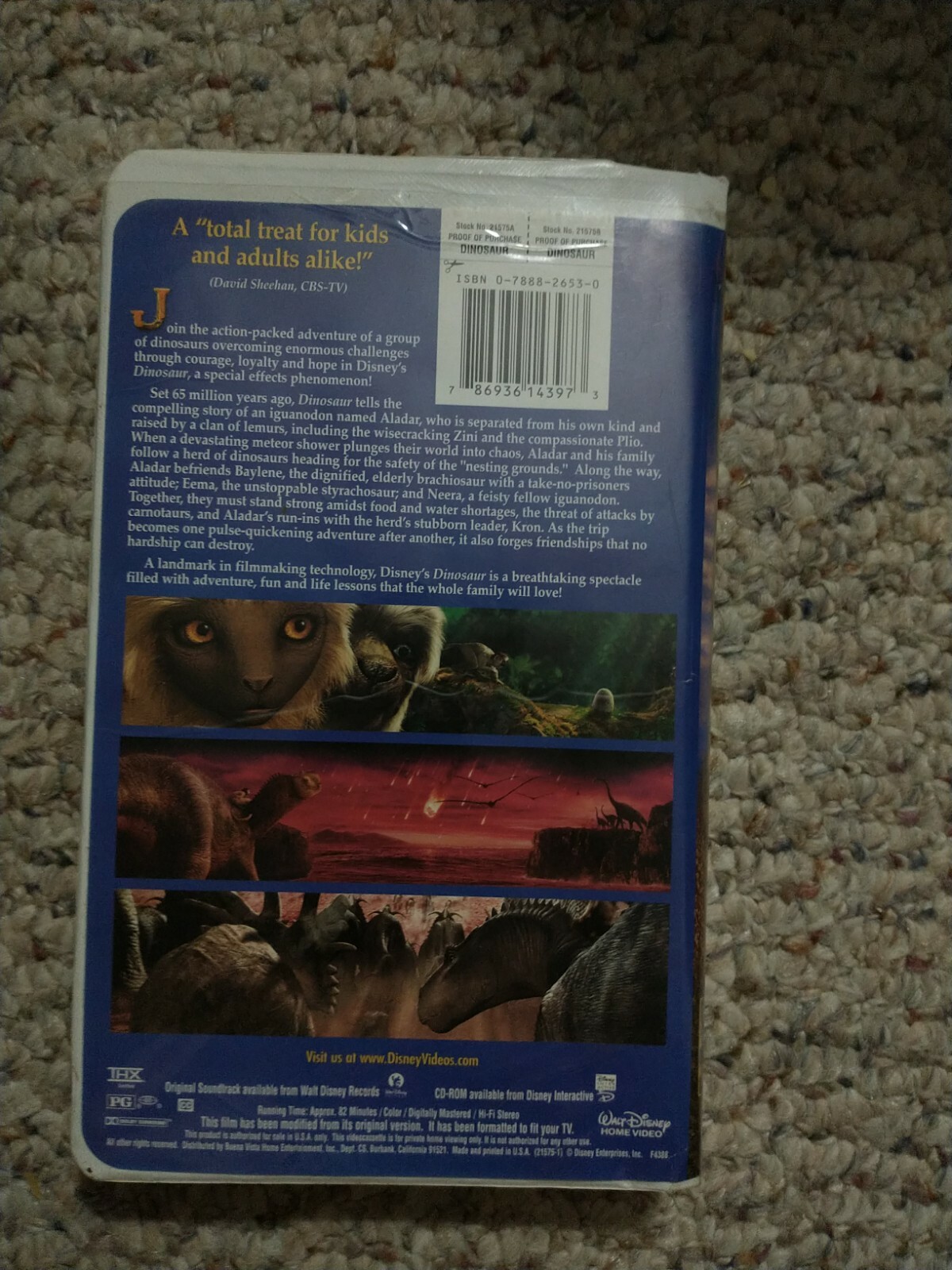 Dinosaur (VHS, 2001) 786936143973| eBay