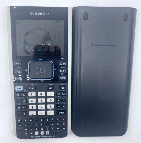 Texas Instruments TI-Nspire CX Graphing Calculator Cover Tested Works ...