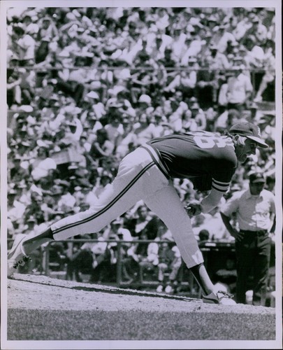 LG847 Original Russ Reed Photo OAKLAND ATHLETICS Baseball Pitcher ...