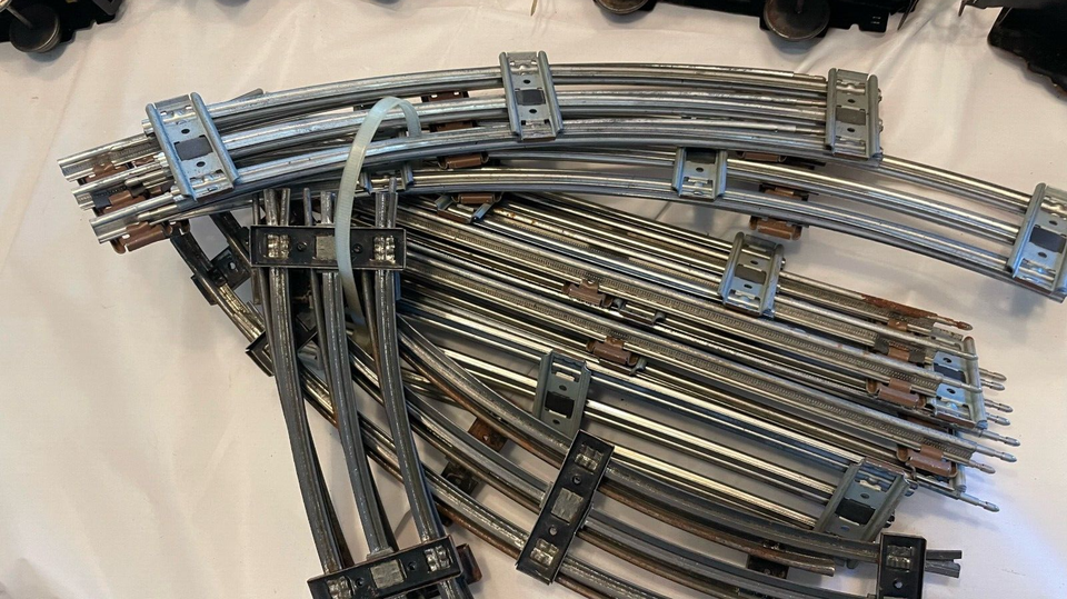 Steam Type Electrical Train Vintage Louis Marx Stream Line 4222 Tracks ...