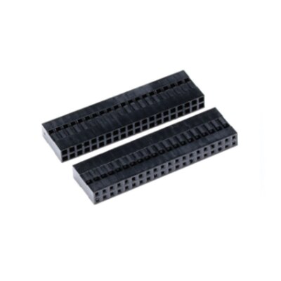 20pcs 2.54mm 2x2/3/4/5/6/7/8/9/10/13/15/16/20Pin Pitch Double Row ...