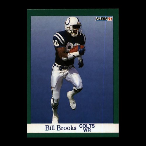 1991 Fleer Football #78 - Bill Brooks [Base] Indianapolis Colts NM-MT ...