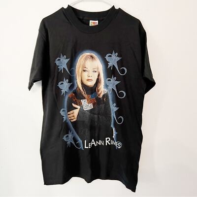 VINTAGE 90s Leann Rimes Country Music Concert T-Shirt, M | eBay