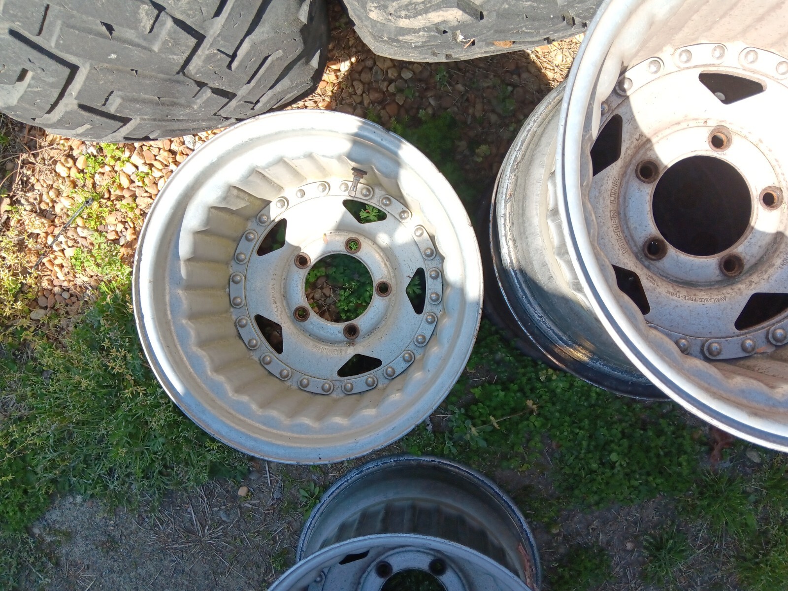 JDM Center Line JWL 3 Wheels no tires 15x15 Bolt 5x139 5.5 Held 37x16 ...