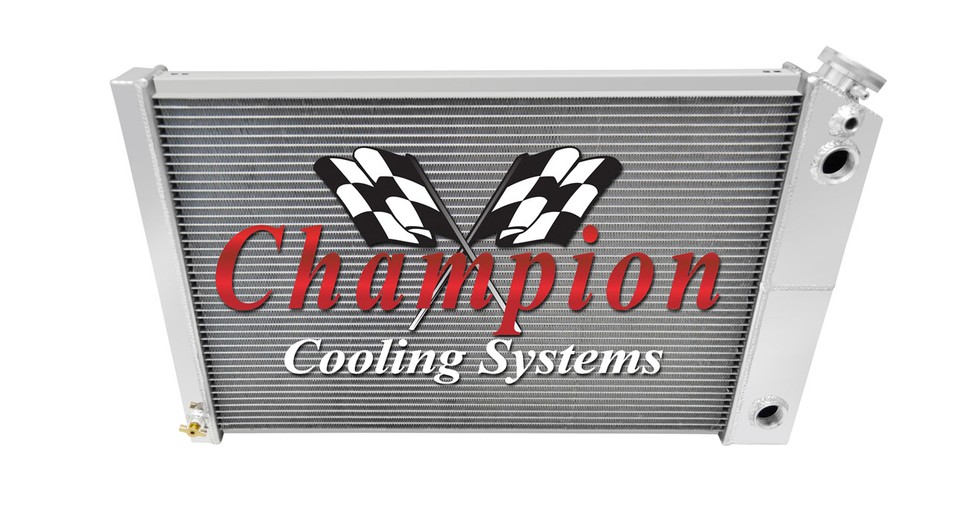 BC Champion 3 Row Dual Pass Radiator 26",1.25,1.50-1978-1987 Buick ...