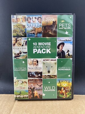 10 Movie Adventure Pack DVD, MULTIPLE DVD'S SHIP FREE! | eBay