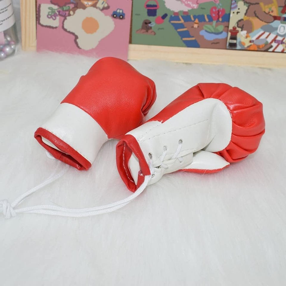 Mini Boxing Gloves Miniature Boxing Accessories Hanging Boxing Bag ...
