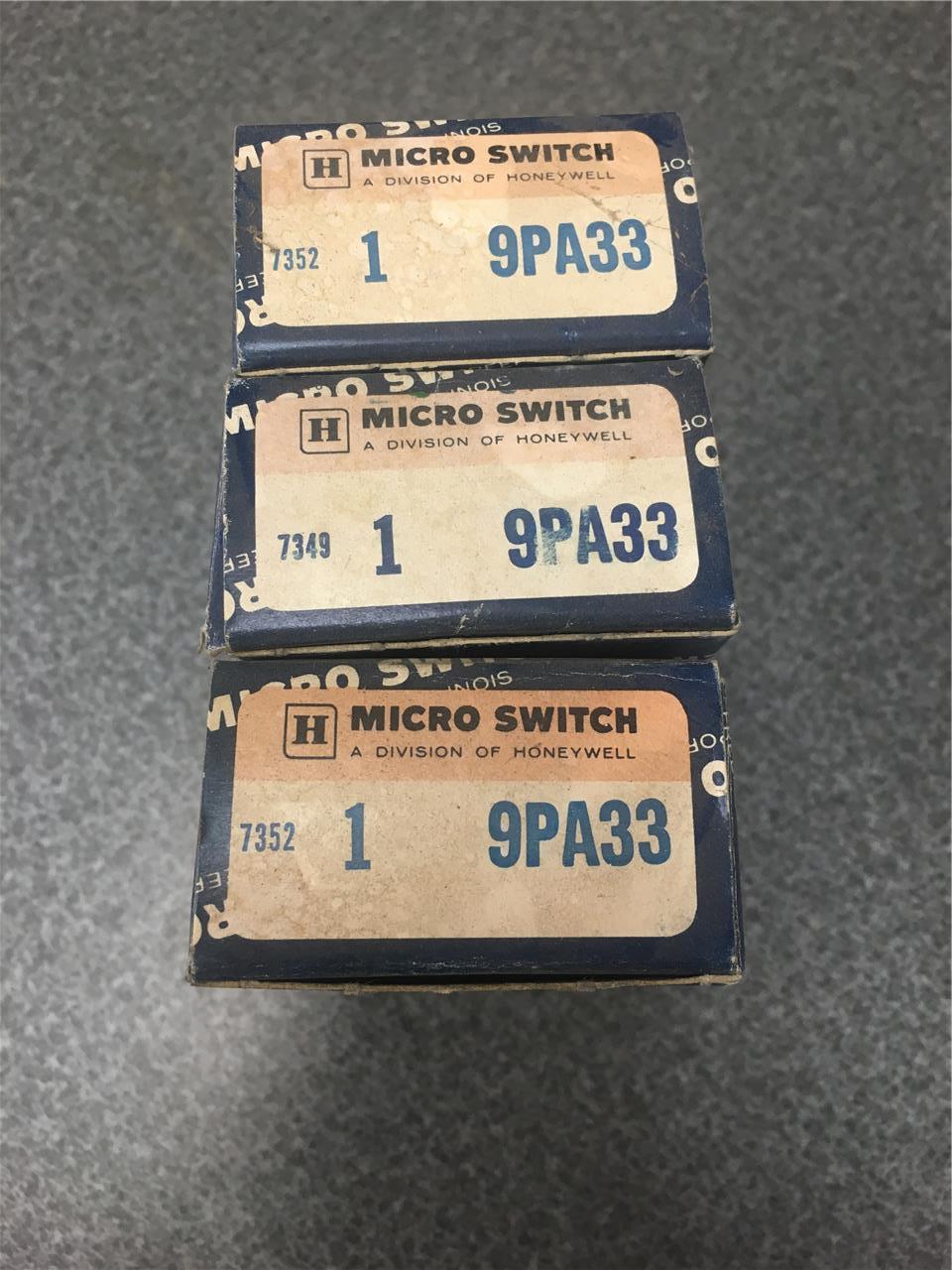 LOT OF 3 MICRO SWITCH 9PA33 Actuator *New in Box* | eBay