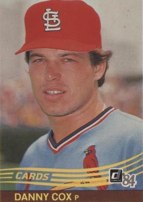 1984 Donruss - Danny Cox #449 (RC) for sale online | eBay