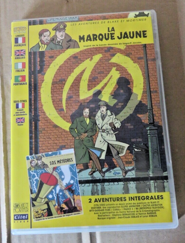 BLAKE & MORTIMER La Marque Jaune/S.O.S. Météores DVD 1997 BD/EDGAR P. JACOBS | eBay