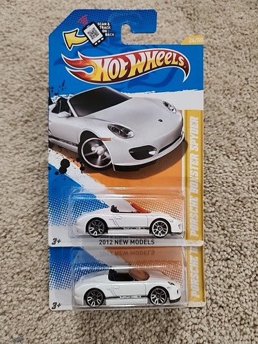 Hot Wheels Porsche Boxster Spyder Pink Windshield Variation And Regular ...