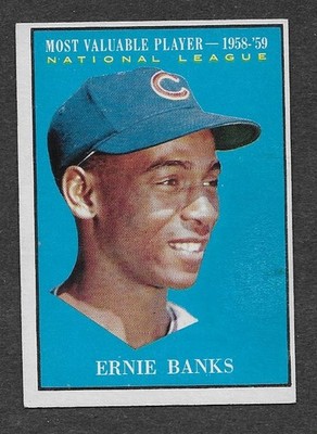 Ernie Banks 1961 Topps BB MVP #485 EX | eBay