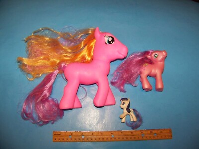Dolgen Pony 7.5" / My Little Pony 4.5" & Mini Unicorn 2.5" (All Three ...