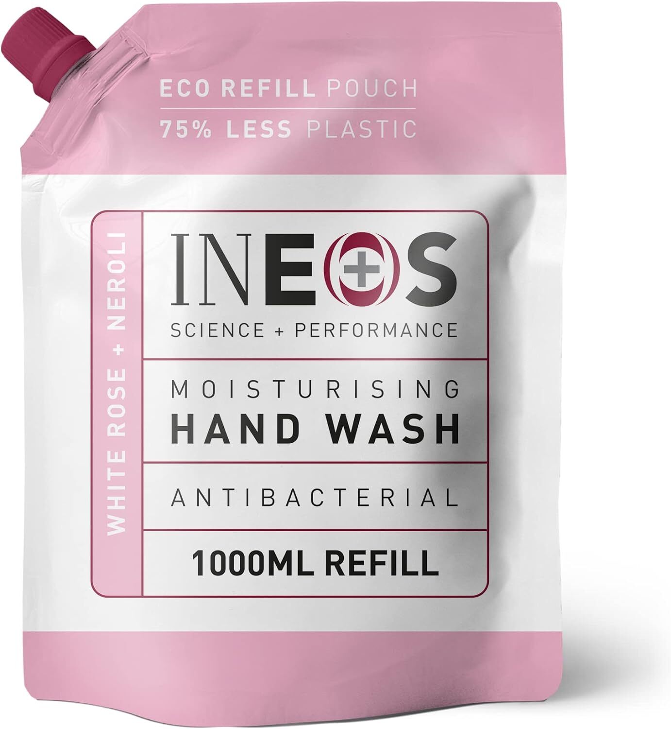 INEOS - Hand Soap Refills - Moisturising Handwash - White Rose Neroli ...