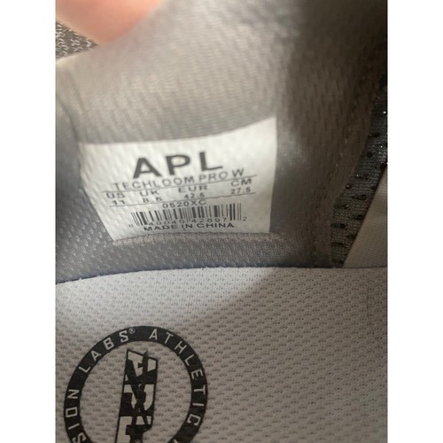 APL Techloom Pro Trainer Sneakers Pristine Heather Grey White Womens 11 ...