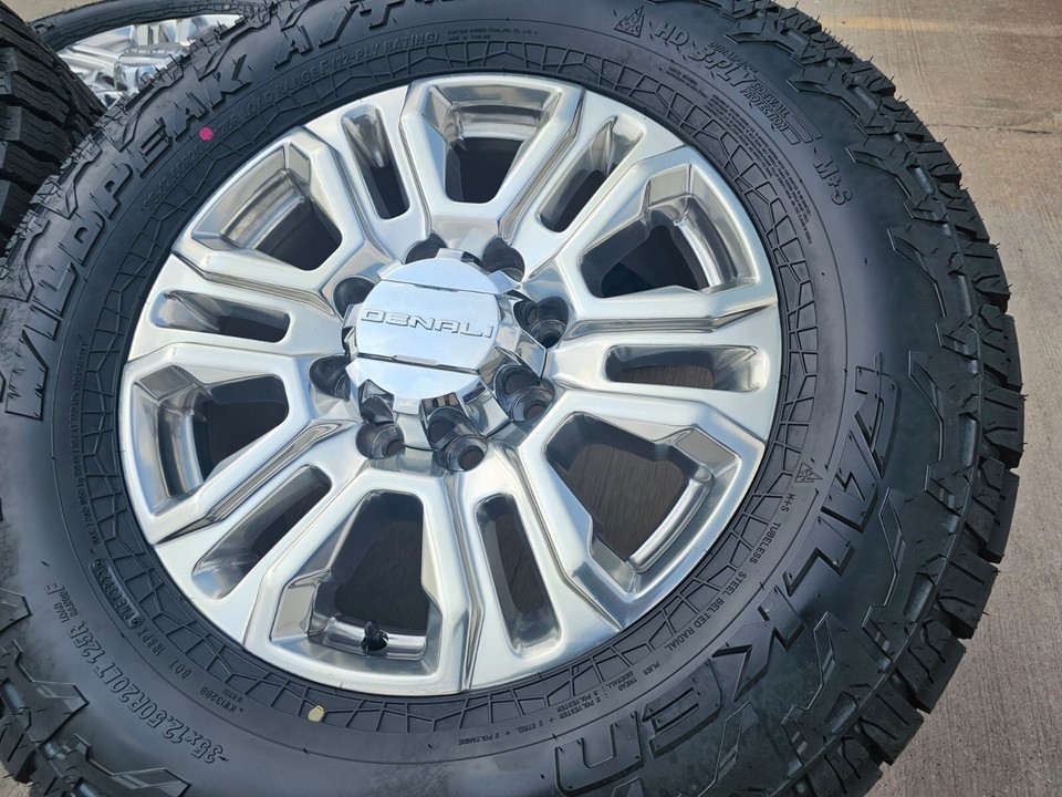 20" GMC Sierra Denali 2500 3500 OEM 5957 wheels rims 2022 2023 2024 ...