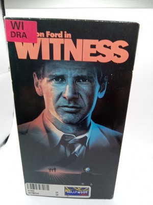Witness (VHS, 1996, Paramount Presentations) 97360173635 | eBay