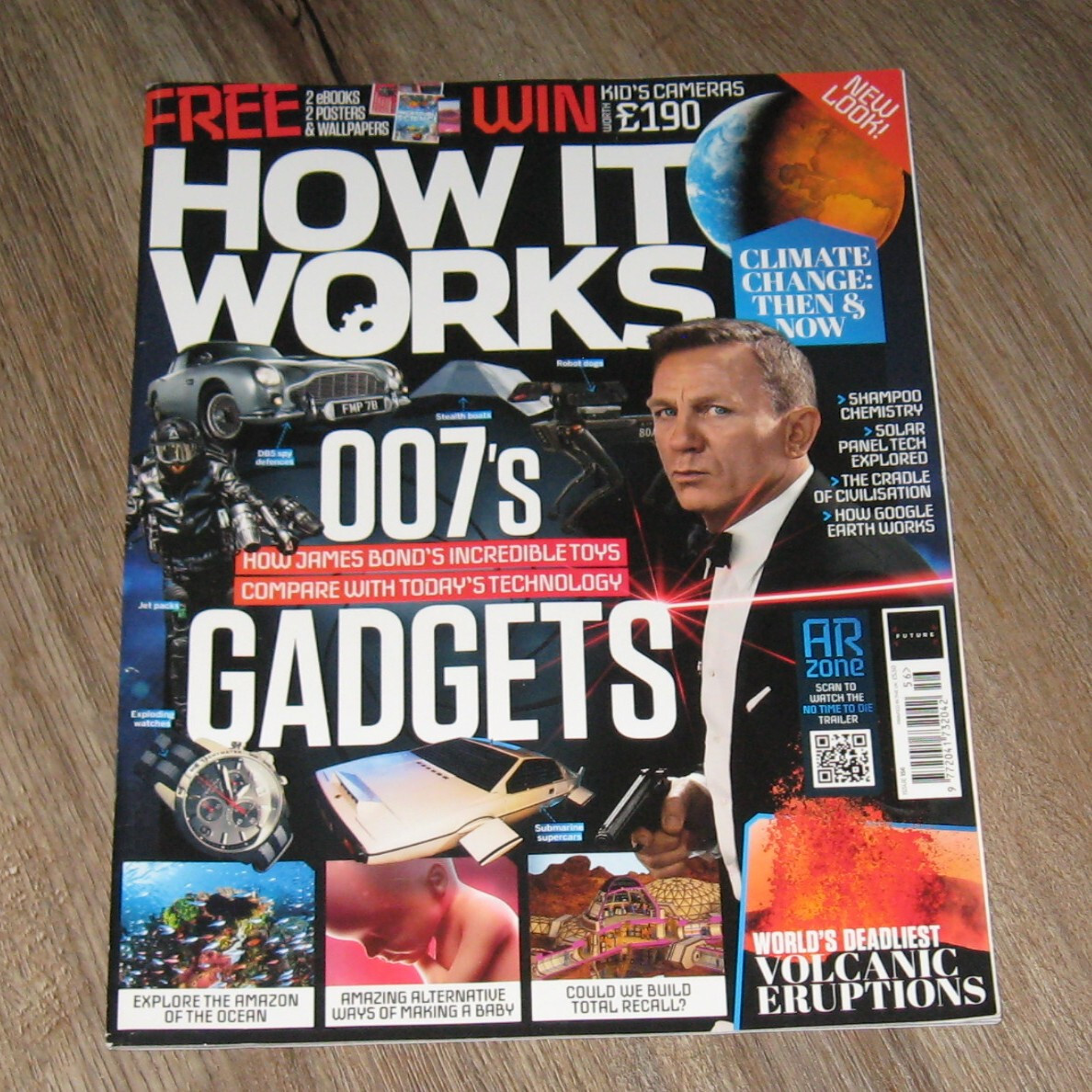 How It Works #156 magazine James Bond 007 Gadgets DANIEL CRAIG Total ...