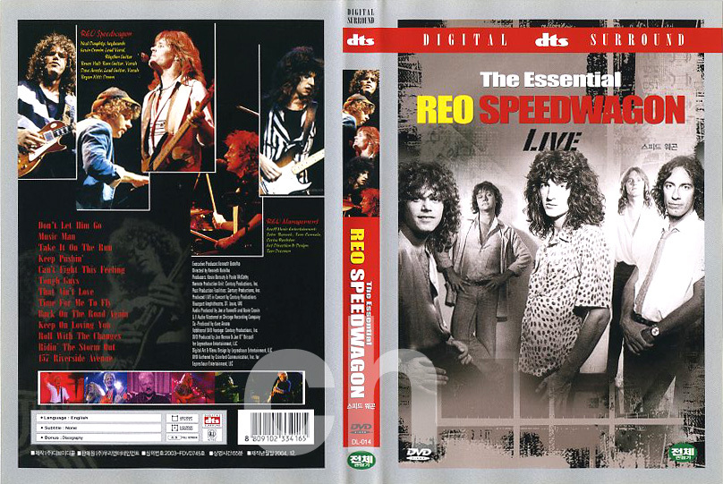 The Essential REO Speedwagon Live DVD NEW | eBay