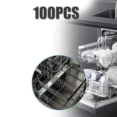 100pcs Dishwasher Rack protective cap Repair Kit Dishwasher Rack Cap ...