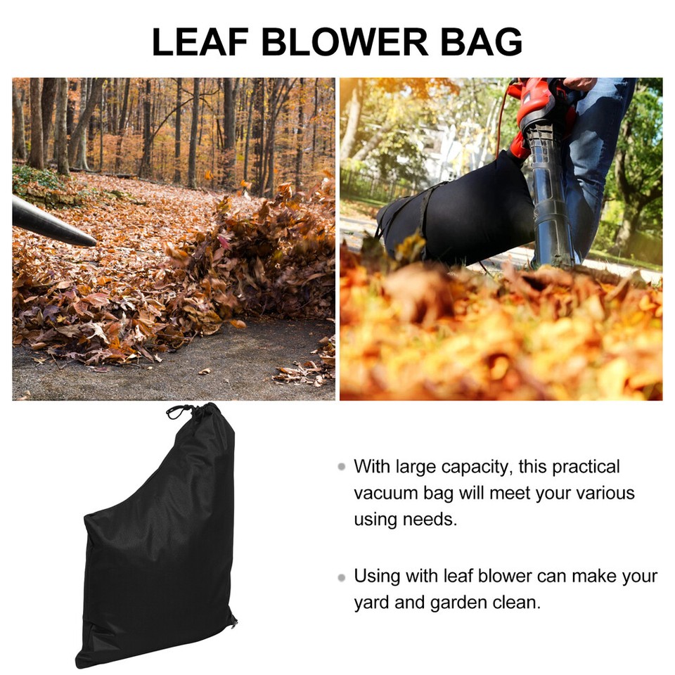 Leaf Blower Storage Bag Garden Leaf Bag Leaf Blower Bagger Leaf Mulcher ...