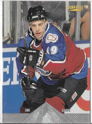 1996-97 Pinnacle JOE SAKIC Premium Stock parallel card #201 | eBay