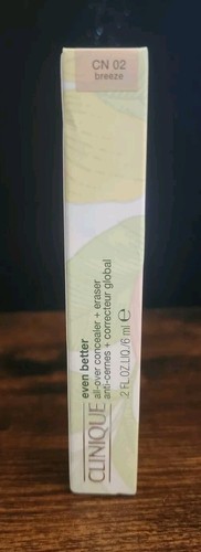 Clinique Even Better All Over Concealer + Eraser - CN02 Breeze - 0.2 Fl Oz NEW | eBay