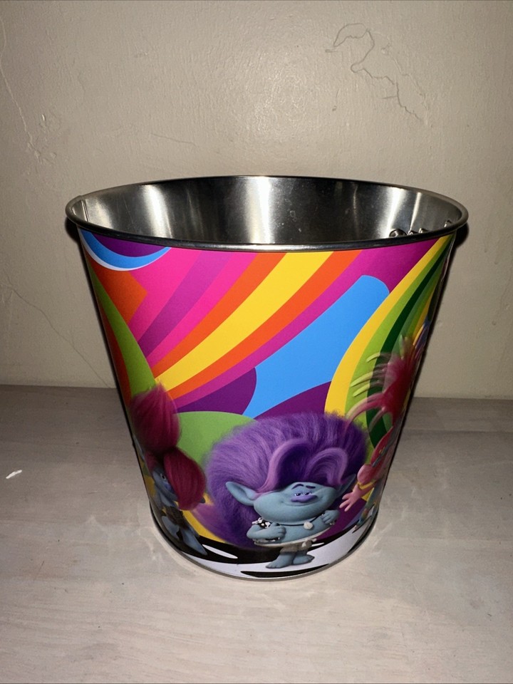 trolls band together Movie Popcorn Tin Dreamworks Limited Edition | eBay