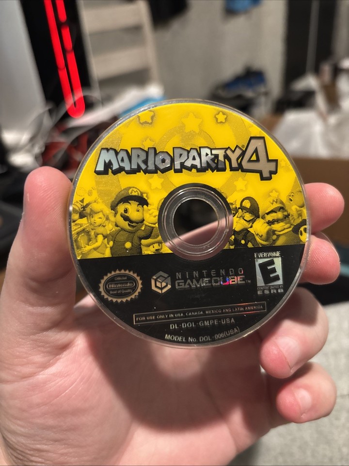 Mario Party 4 (Nintendo GameCube, 2002) Disc Only Tested & Working ...