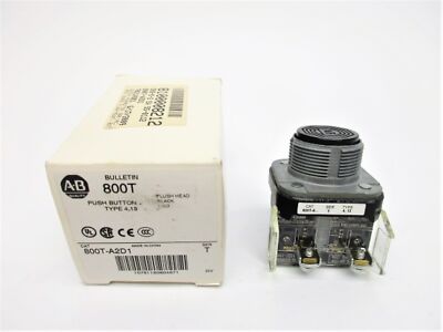 ALLEN BRADLEY 800T-A2D1 SER. T (WH) NSMP | eBay