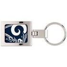 LOS ANGELES RAMS DOMED MEGA LOGO KEYCHAIN HIGH QUALITY POLISHED METAL ...