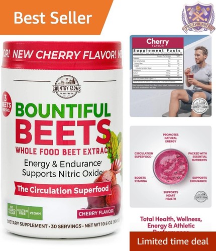 Cherry Beet Powder - Superfood for Healthy Circulation & Natural Energy ...