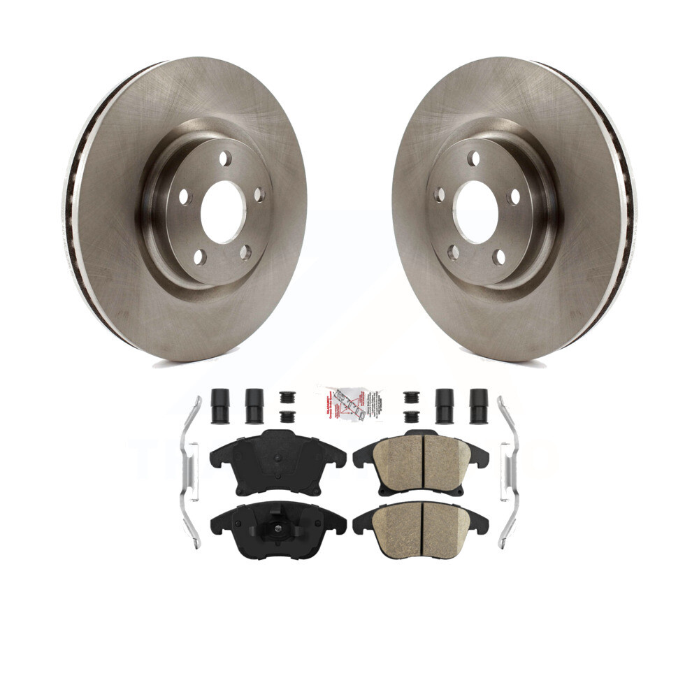 For Ford Police Responder Hybrid SSV Front Brake Rotor Integrally ...