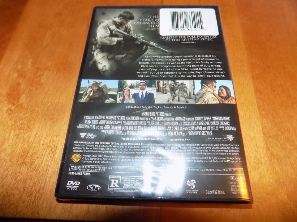 AMERICAN SNIPER Bradley Cooper Sienna Miller Chris Kyle SEAL Snipers ...