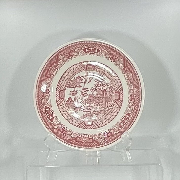 Vintage Pink Red Willow Ware by Royal China Bread/butter Plate ...