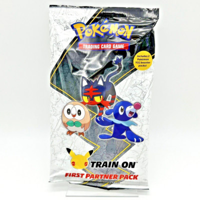 Pokémon TCG 25th Anniversary First Partner Pack - ALOLA Booster ...