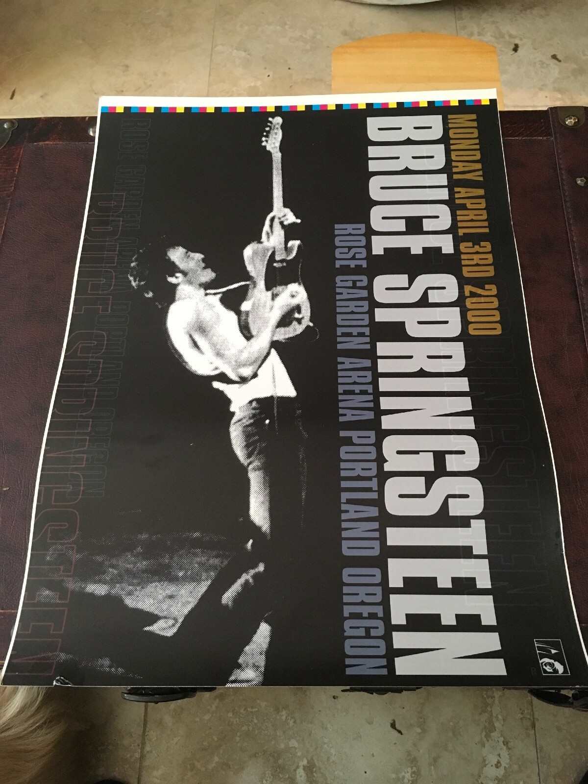 Bruce Springsteen 2000 Original Concert Poster. REUNION TOUR. Portland ...