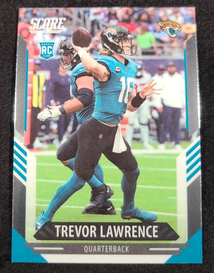 Trevor Lawrence 2021 Panini Chronicles Score ROOKIE CARD #401 Jaguars ...