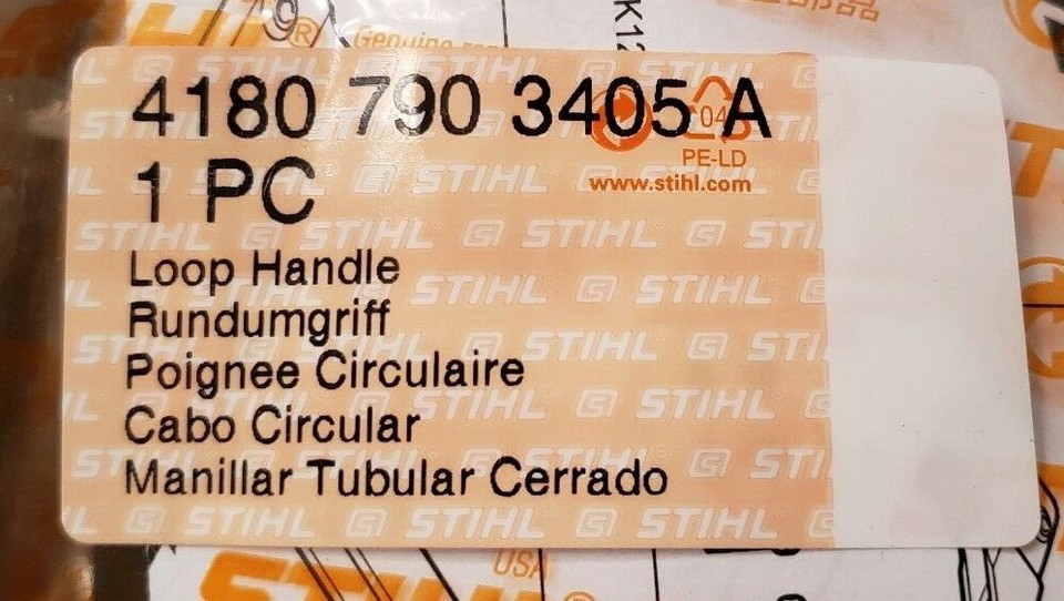 STIHL Loop Handle Kit FS 55R 90R 91R 94R 100RX 110R 4180-790-3405 ...