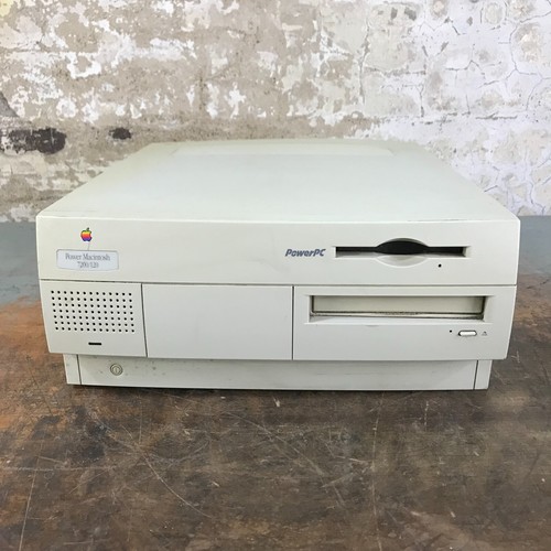 Vintage Apple Power Macintosh 7200/120 PowerPC Computer M3979 1995 ...