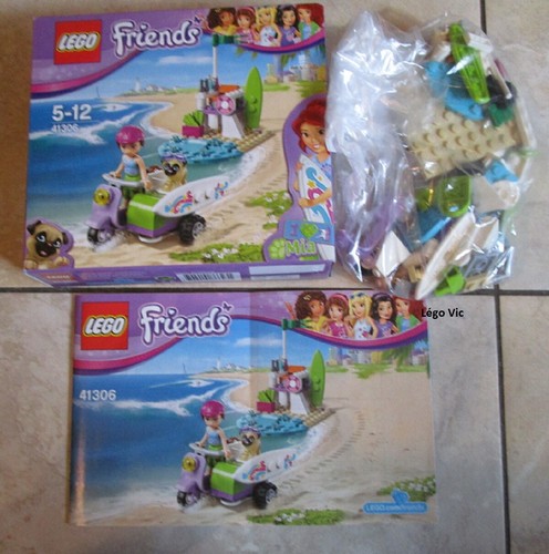 Lego 41306 Friends Mia's Beach Scooter + Notice + Boite CNB28 | eBay