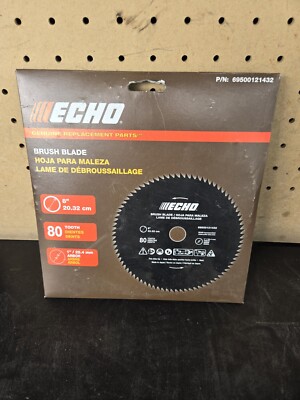 Genuine Echo 8" 80-tooth, 25mm Arbor, Brush Blade, 69500121432 ...