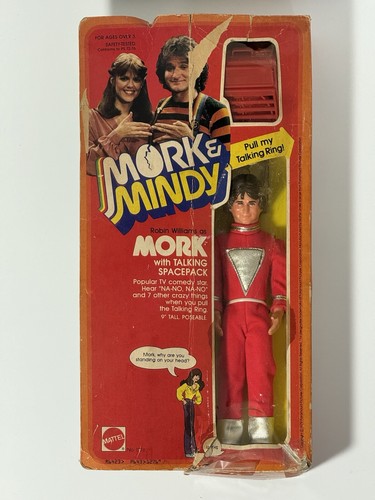 Vintage 1979 Mattel Mork And Mindy/Toy Space pack 9” Figure | eBay