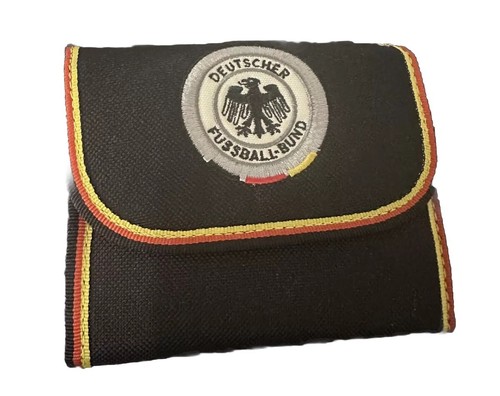 Rare German Wallet Black Vel Cro Trifold Made In Germany | eBay
