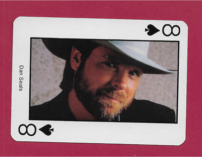 Dan Seals playing card single swap eight of spades Country Music - 1 ...